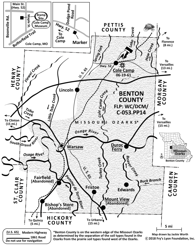Cole Camp Massacre – Missouri Civil War Passport