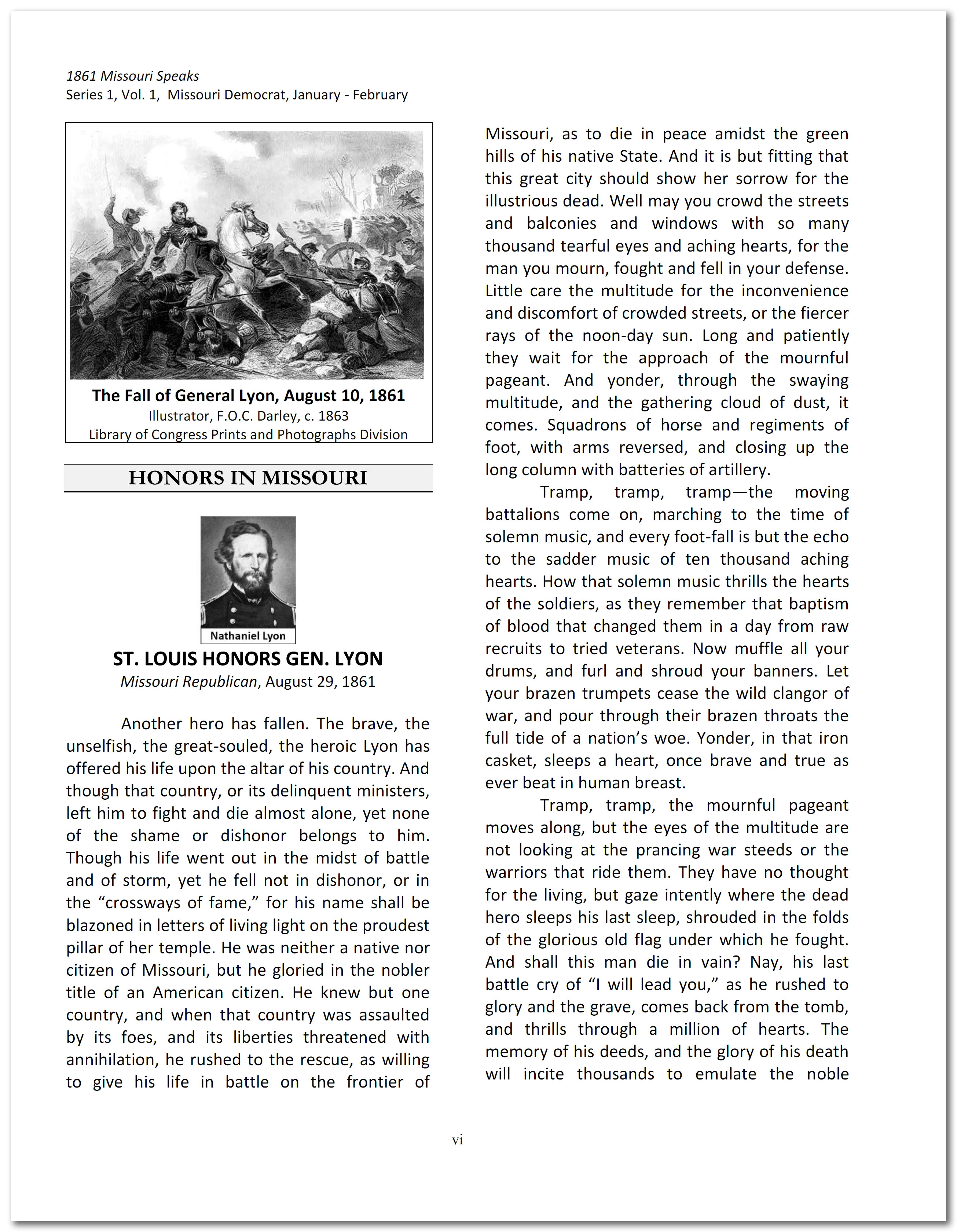 Who Was General Lyon? – Missouri Civil War Passport